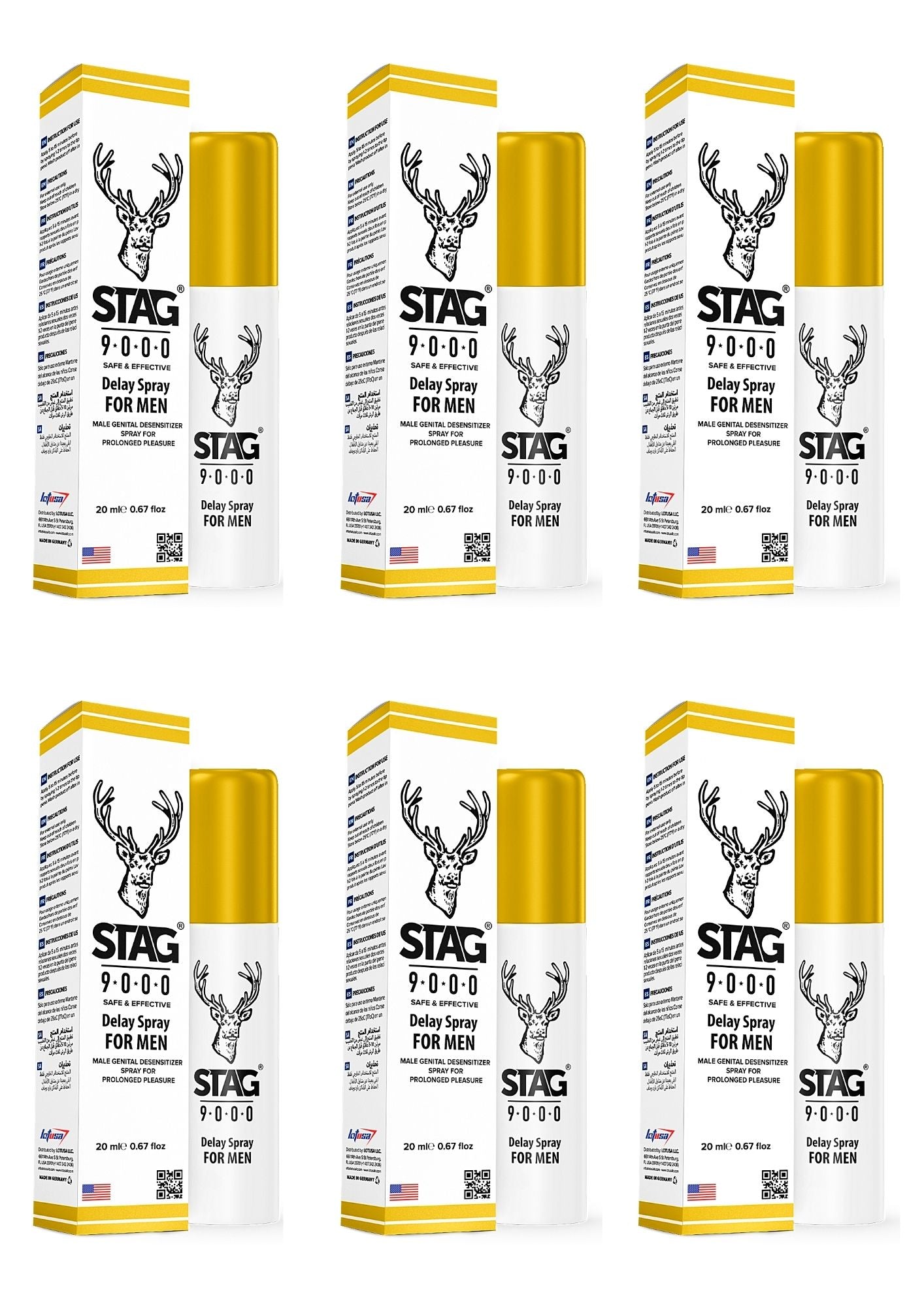 Stag 9000 Delay Spray for Men